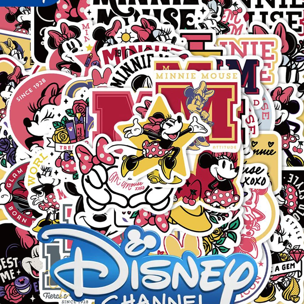10-30-50pcs-Disney-Mickey-Mouse-Minnie-Mouse-Stickers-Kawaii-Girls-Kids ...