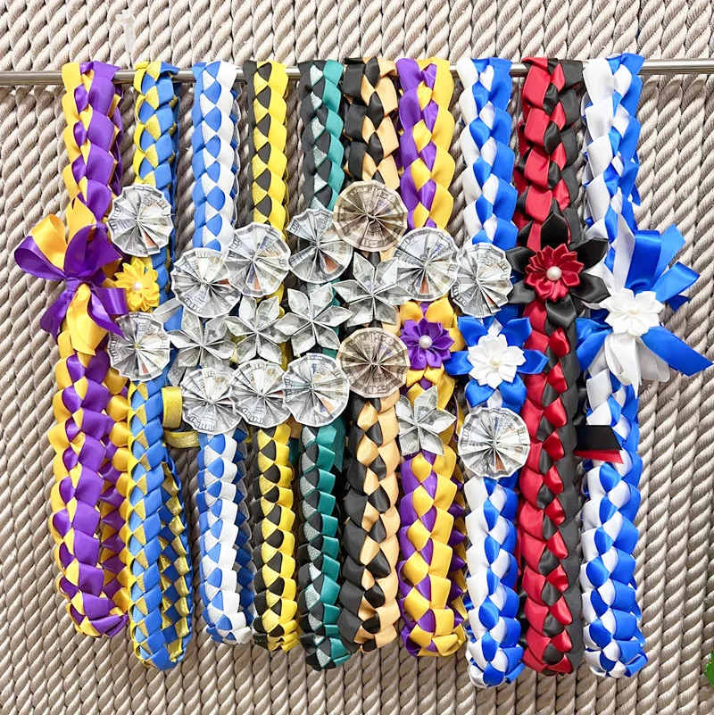 Ribbon Graduation Leis