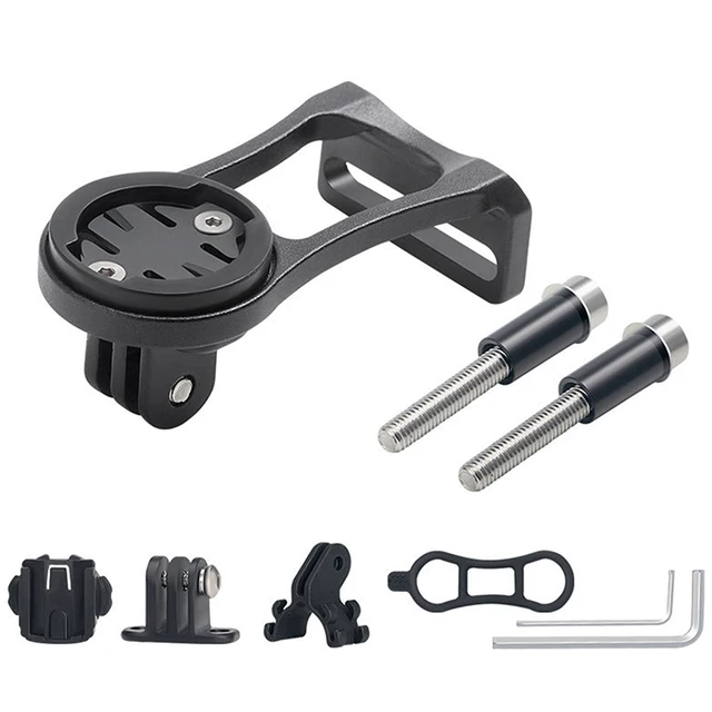 Bicycle Stem Extended Bracket Bike Headlight Mount Computer Holder Lamp ...