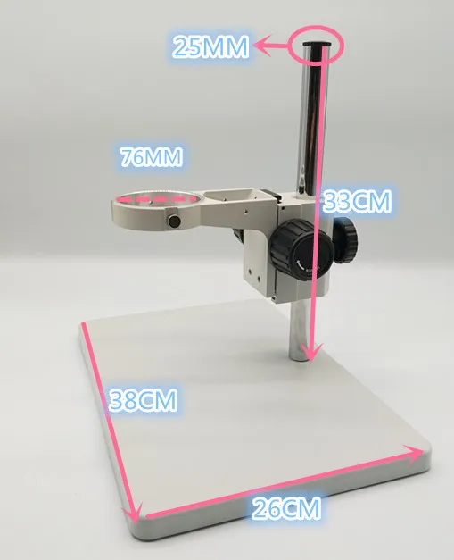 Stereo-microscope-focus-arm-holder-with-76mm-dia-arm-bracket-holder ...