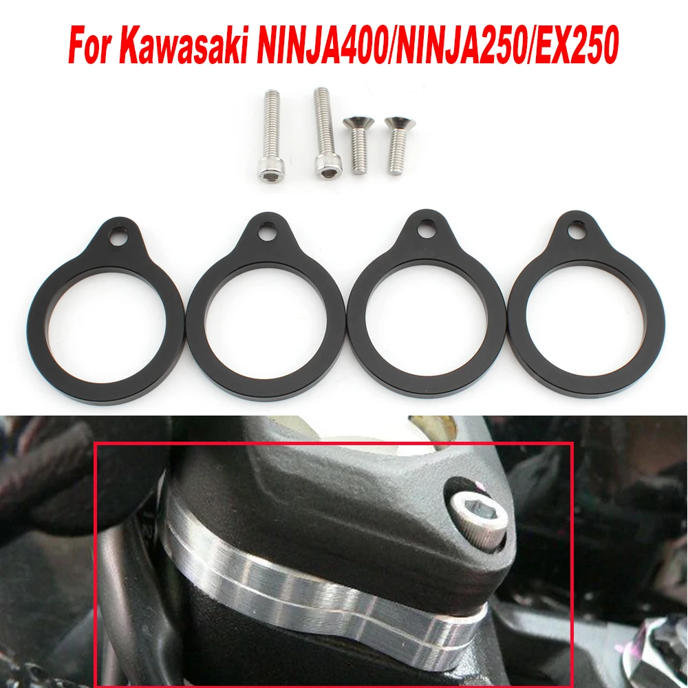 For-Kawasaki-NINJA400-NINJA250-EX250-Motorcycle-Accessories-Aluminum ...