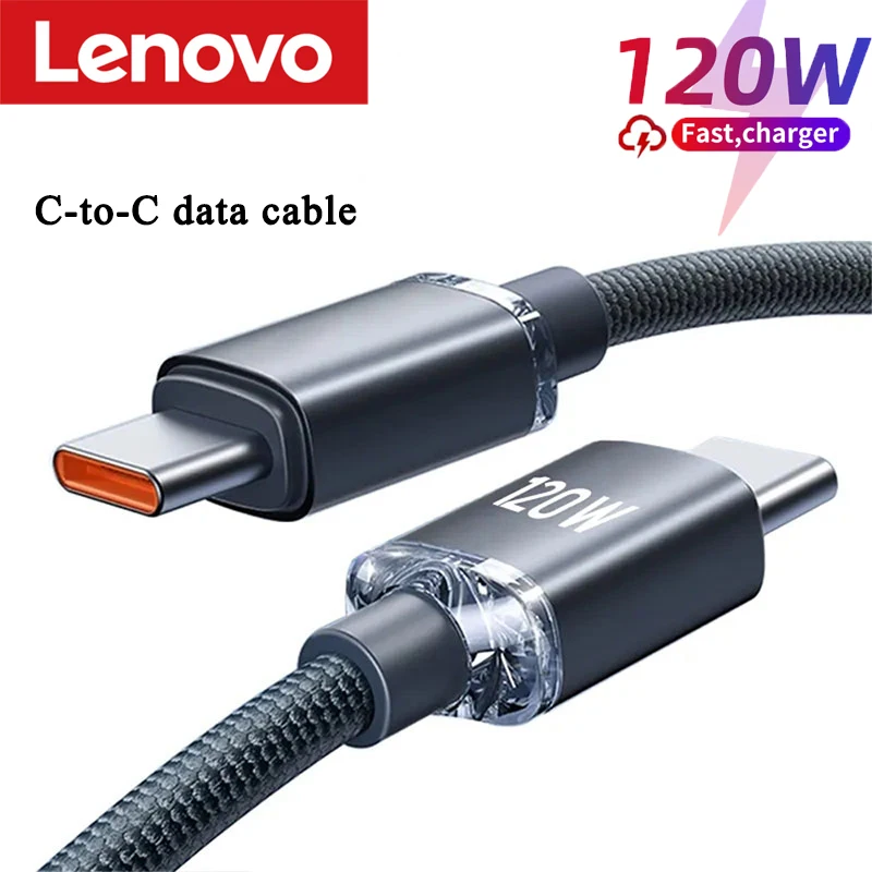 Lenovo-Original-Data-Cable-120W-USB-Type-C-To-Type-C-Data-Cable-PD-Fast ...