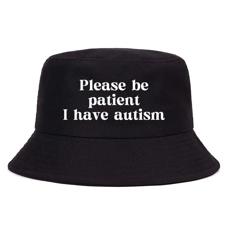 Summer-Reversible-Bucket-Hat-Please-Be-Patient-I-Have-Autism-Print-Bob ...