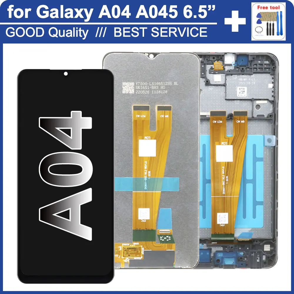 6-5-New-LCD-for-Samsung-Galaxy-A04-A045-LCD-Display-Touch-Screen ...