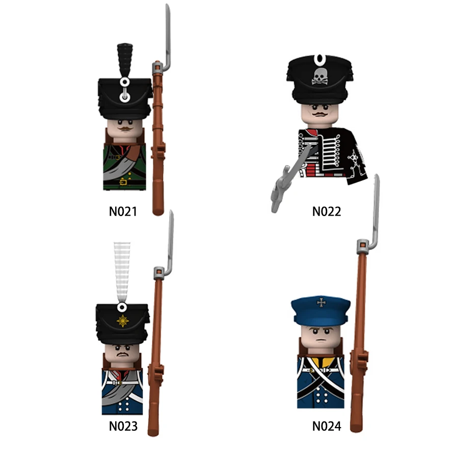 Military Medieval Prussian Silesian Chasseur Guard Grenadier Knights ...