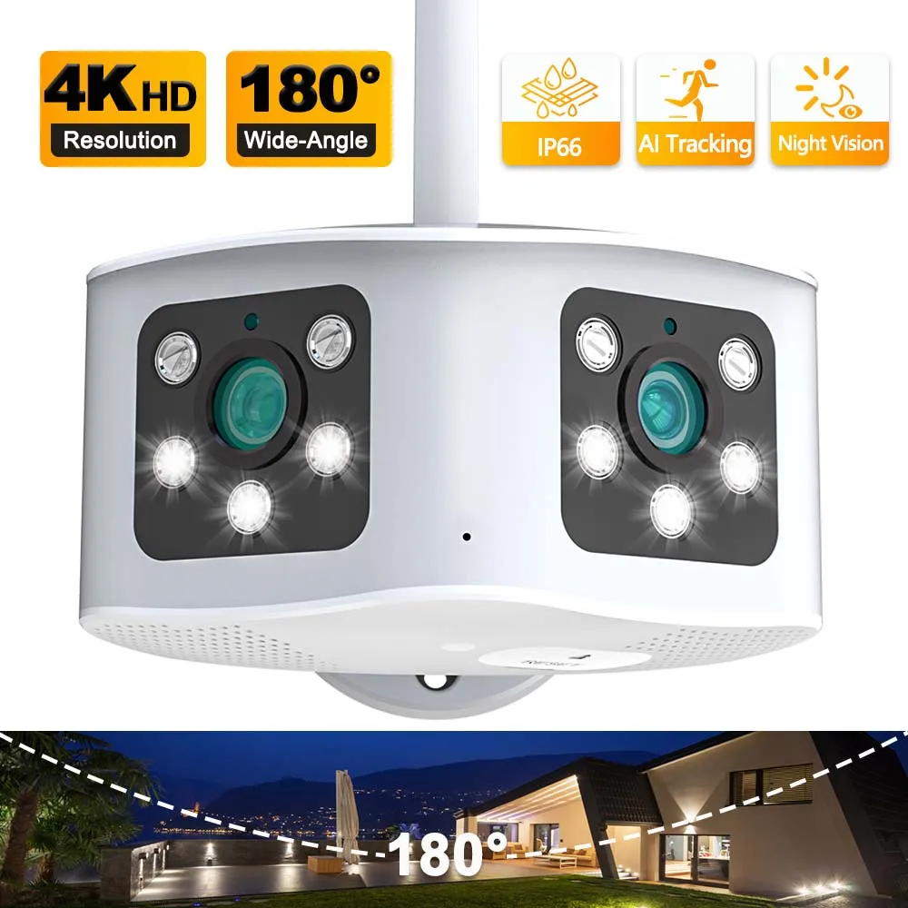 4K-8MP-Dual-Lens-IP-Camera-Outdoor-WiFi-6MP-HD-Security-Protection-180 ...