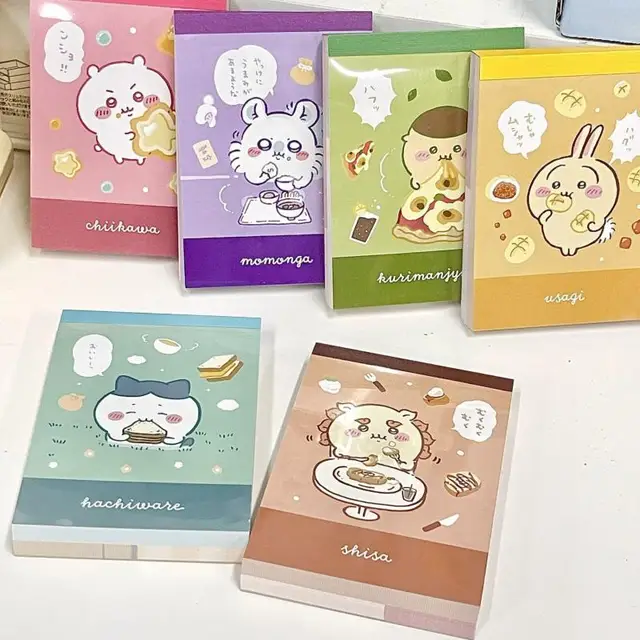 Chikawa Hachiware Usagi Colored Page Notepad - Chiikawa Plush