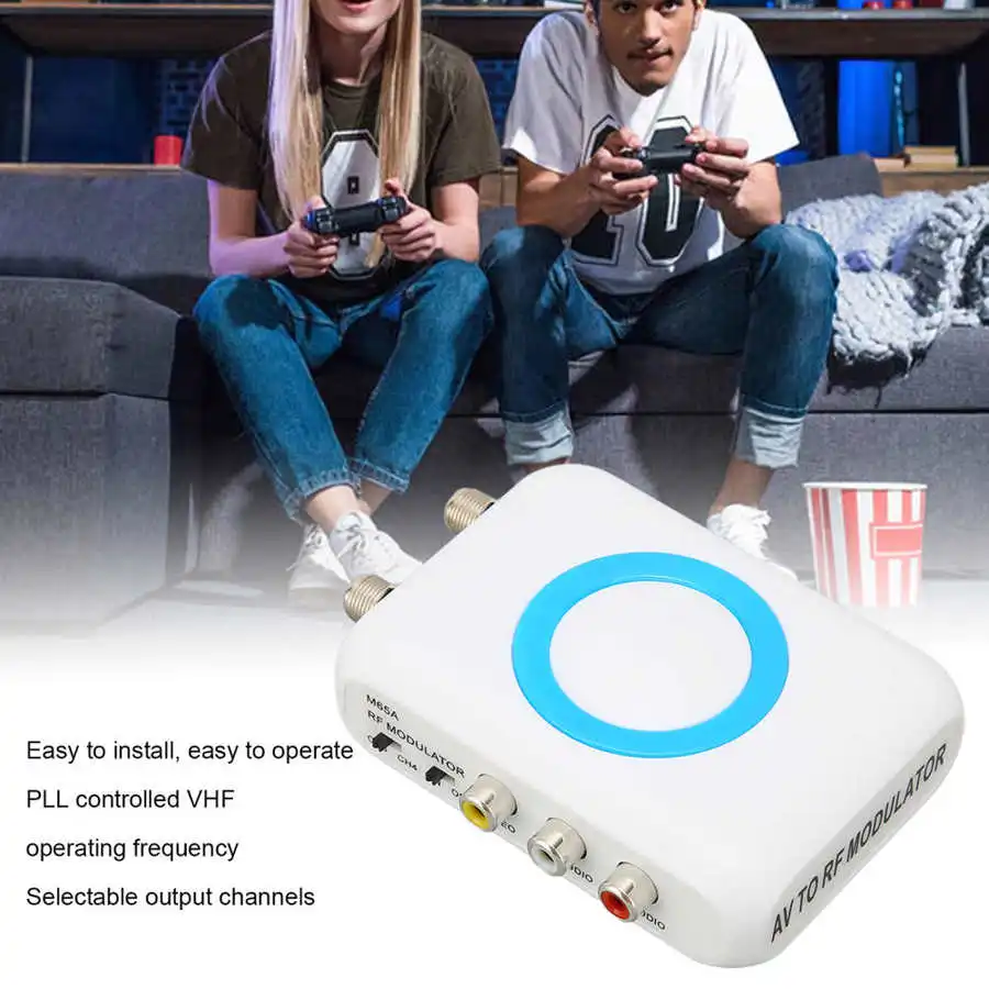 Modulateur RCA à RF M65A NTSC, Support de sortie AV, démodulateur ...