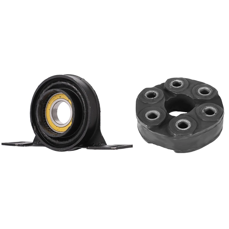 1 Pcs Center Driveshaft Support Bearing Bracket Mount & 1 Pcs Mountor ...