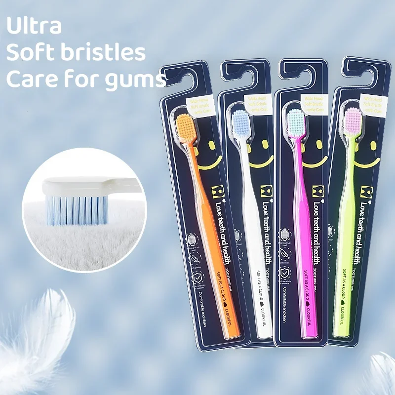 Clean Adult Toothbrushes Dental Tooth Brush Soft Bristle Tooth brush ...