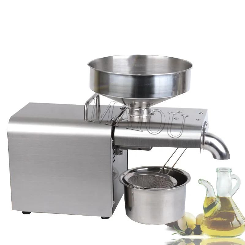 Intelligent-Oil-Press-Automatic-Household-Stainless-Steel-Hot-Cold-Oil ...