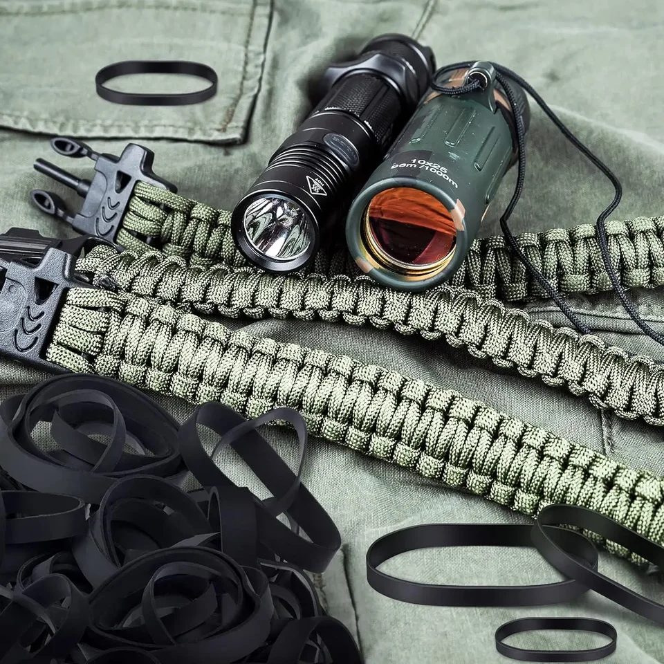 Thick Rubber Bands AOLAMEGS Tactical Rubber Bands - 10 Pack, Heavy Duty ...
