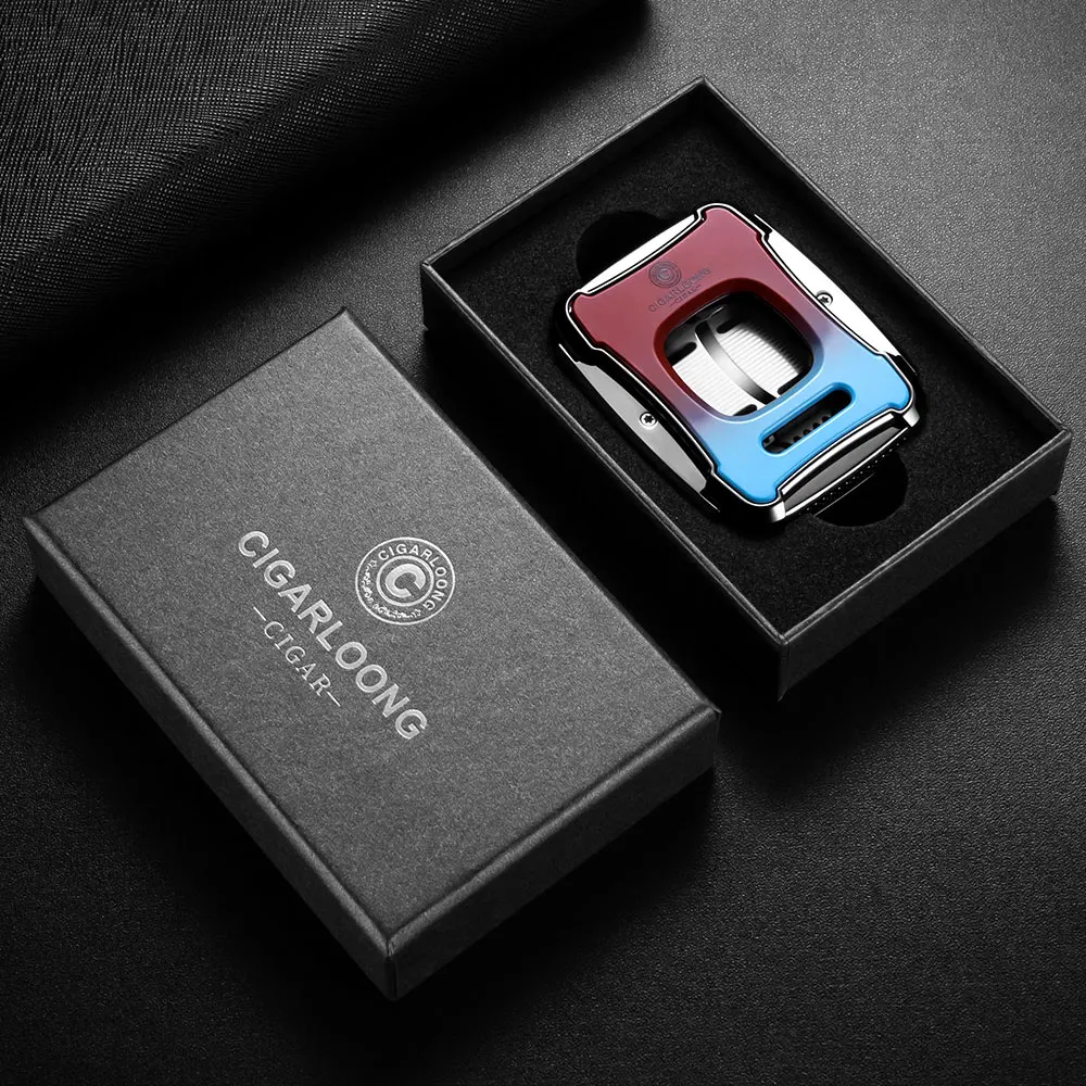 CIGARLOONG-Cigar-Cutter-Stainless-Steel-Blades-Gift-Box-Packaging-Cigar ...