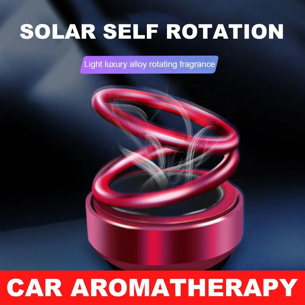 Car-Perfume-Ornament-Rotating-Solar-Air-Freshener-Double-Accessories ...
