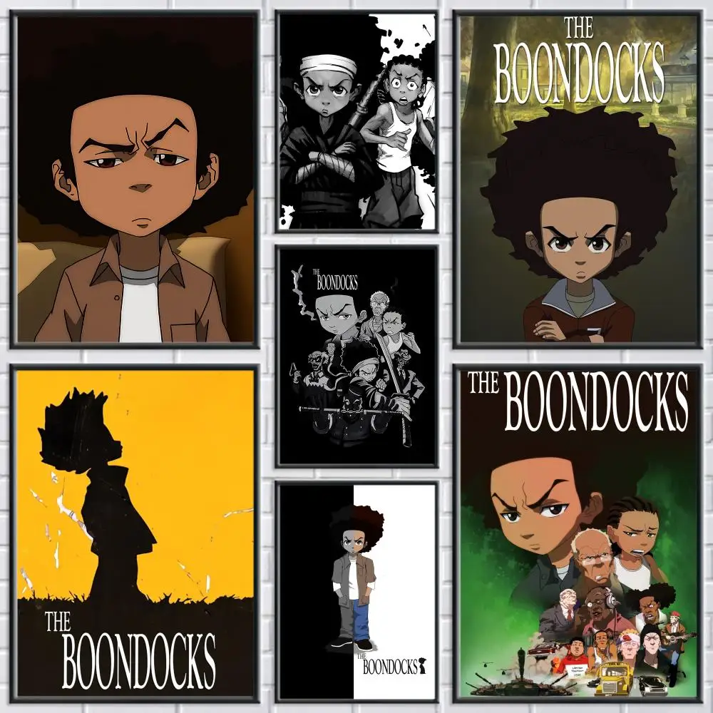 Boondocks Classic Poster Premium Waterproof Aesthetic Wall Art Designed ...