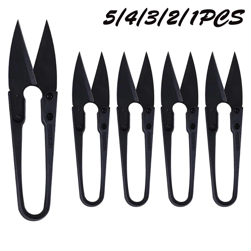 5/4/3/2/1pcs Sewing Scissors U Sewing Clipper Beading Thread Cutter ...