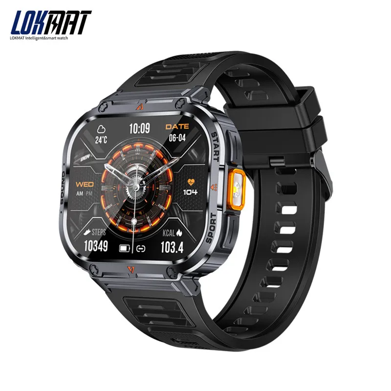 LOKMAT-Sport-Smart-Watch-IP68-Waterproof-Big-Screen-Smartwatches-with ...