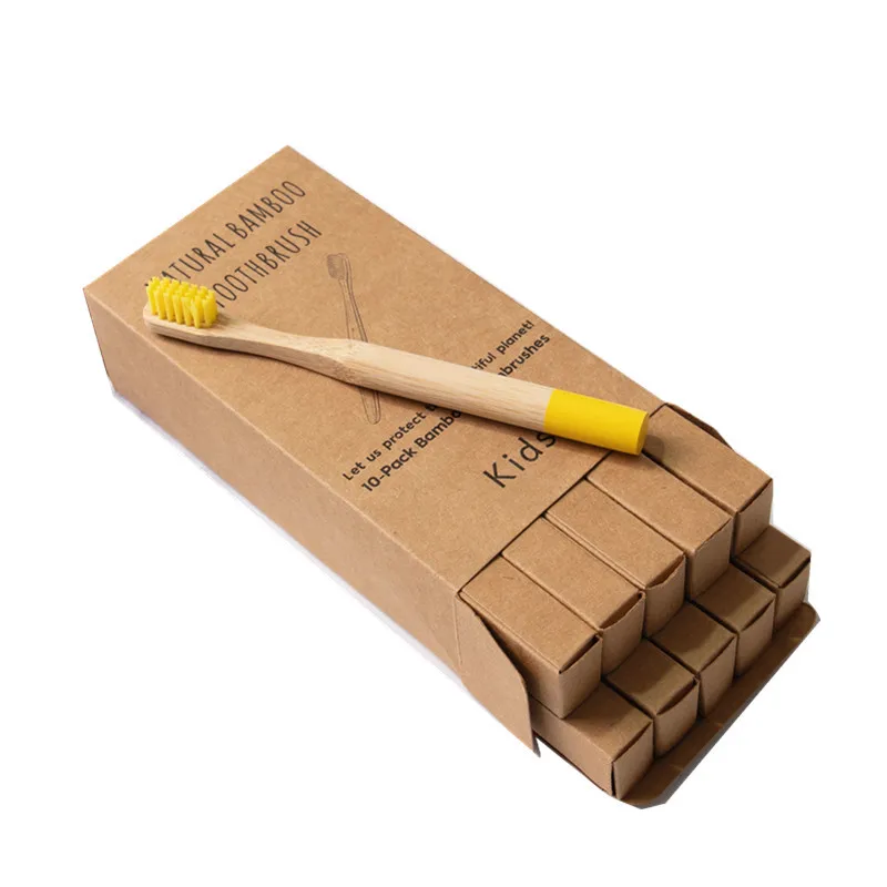 10-pcs-Bamboo-Charcoal-Toothbrush-Soft-Bristles-Teethbrush-Eco-Friendly ...