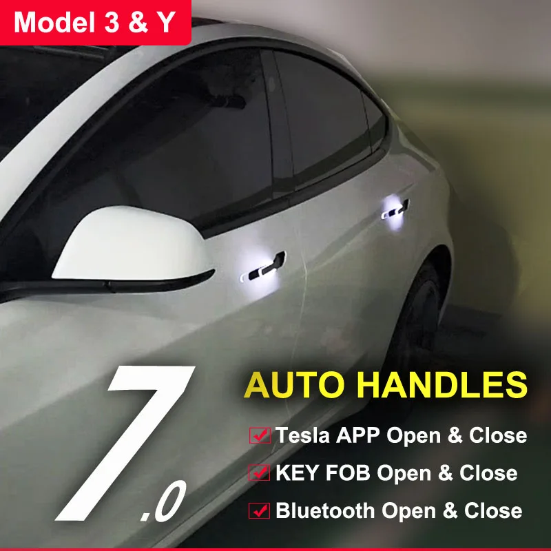 Model3-Y-Electric-LED-Auto-Presenting-Door-Handles-Handlebar-For-Tesla ...