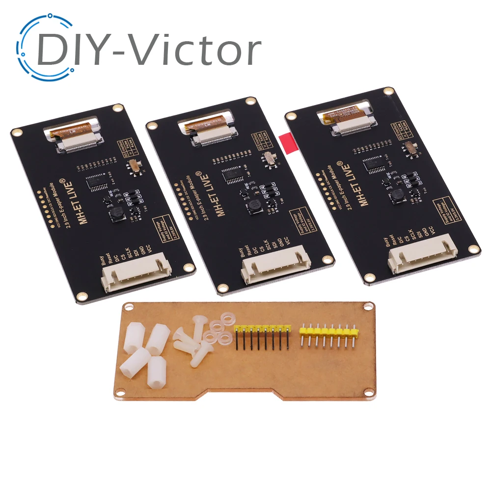 Tela E Módulo De E-ink Eink De 2.9 Polegadas. Suporte Para Arduino Uno Stm32 Raspberry Pi Esp32 ...