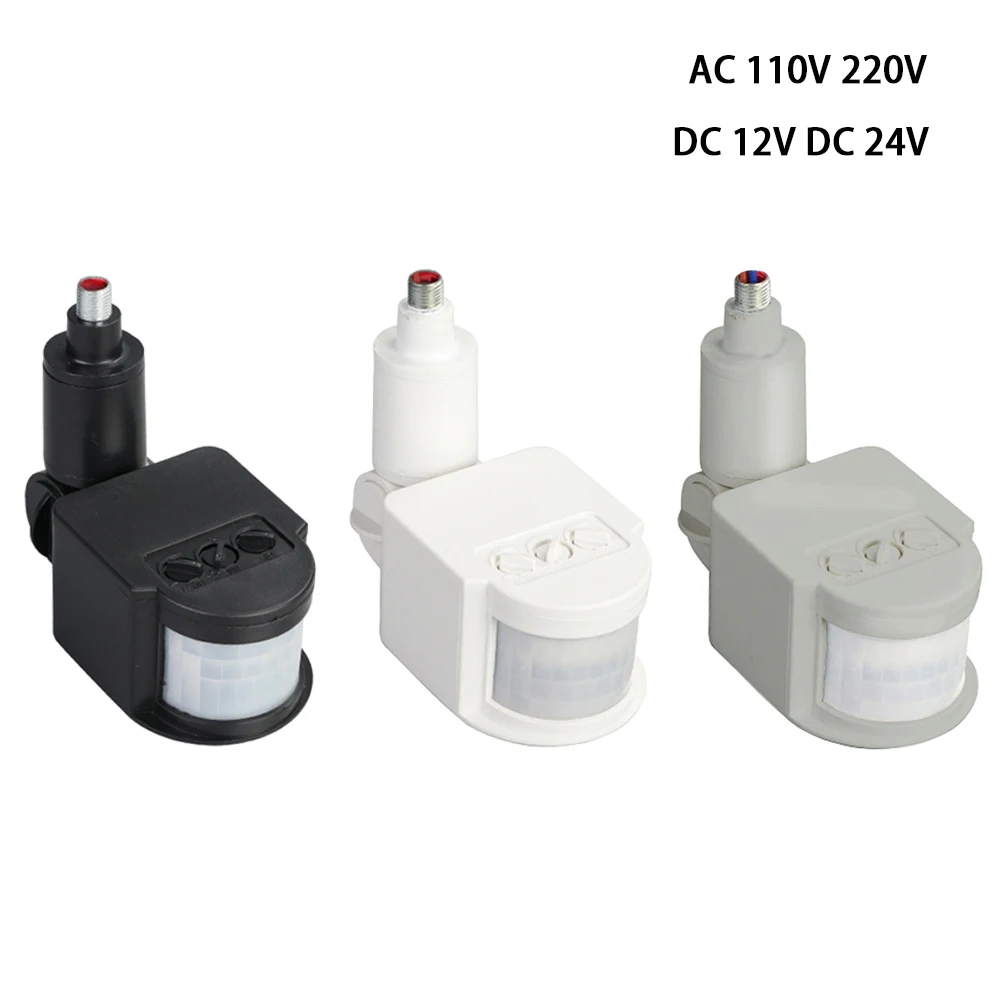 12V-24V-110V-220V-Motion-Sensor-PIR-Movement-Detector-Automatic ...