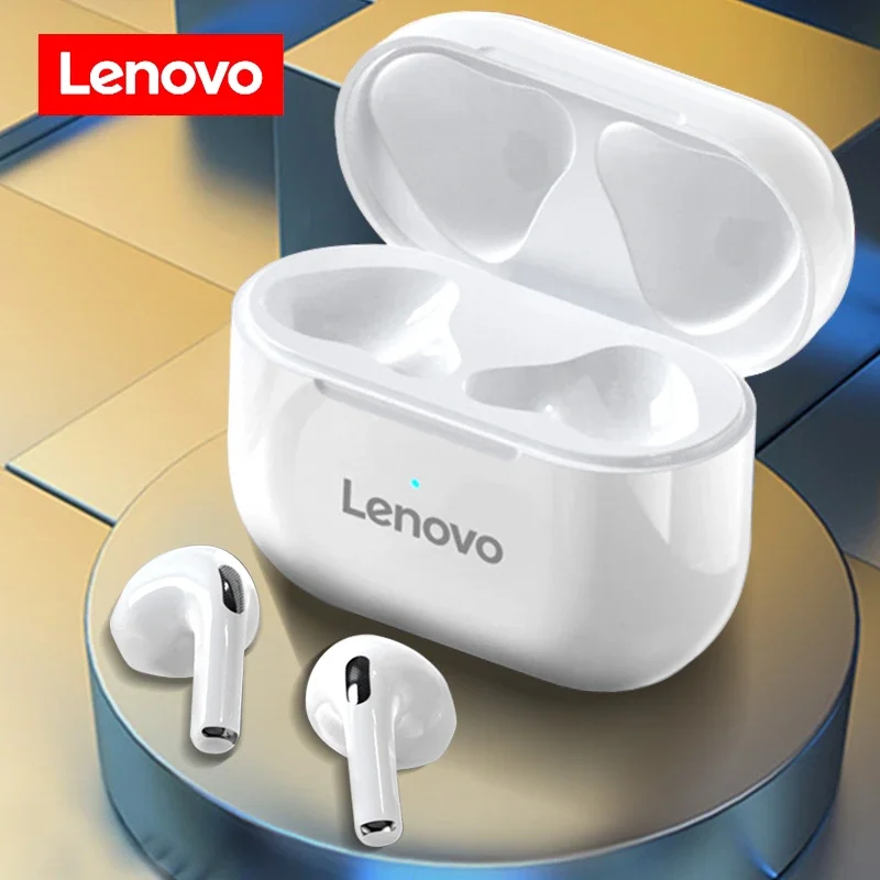 Lenovo LP40-auriculares inalámbricos con Bluetooth, cascos originales Tws estéreo, Hifi ...