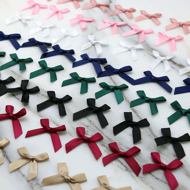 Christmas Decoration Pink Bow | Decorative Small Bows Diy | Bow ...