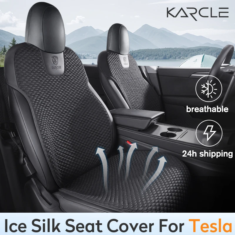 For Tesla Model 3 /Y Car Seat Cover For 2020-2025 Tesla Model 3/Y 5 ...