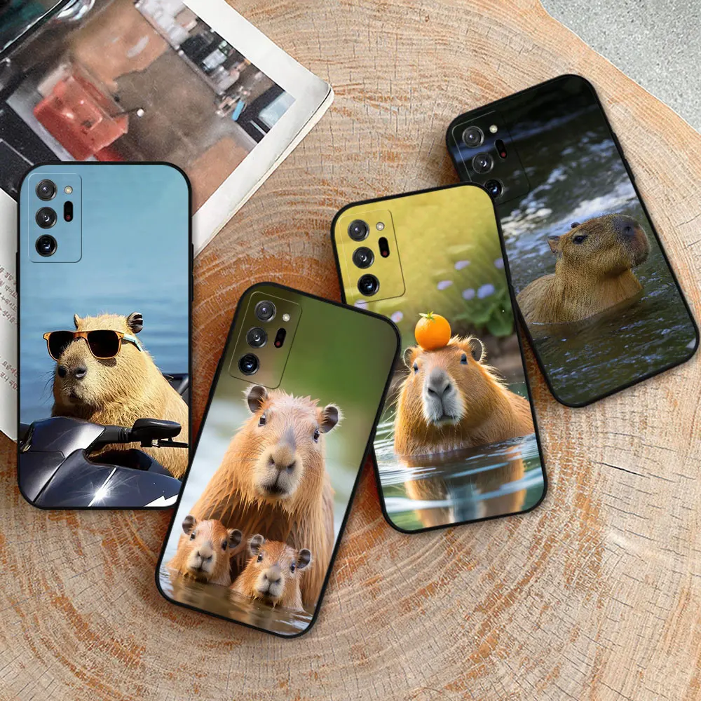 Cute-Funny-Capybara-Case-For-Samsung-Galaxy-Note-20-10-Ultra-Plus-A30 ...