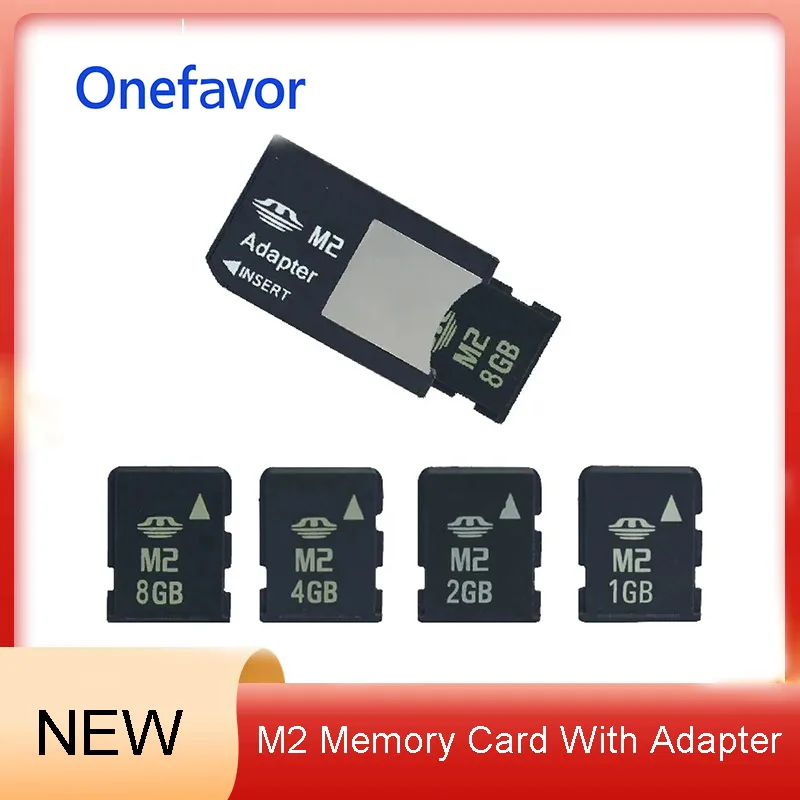 M2-Memory-Card-8GB-4GB-2GB-1GB-Memory-Stick-Micro-With-M2-Adapter-MS ...