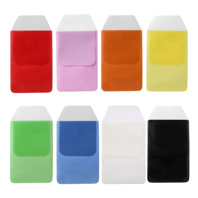 5Pcs/Bag PVC Pen Bags Pencil for Case Pocket Protector Office Hospital ...