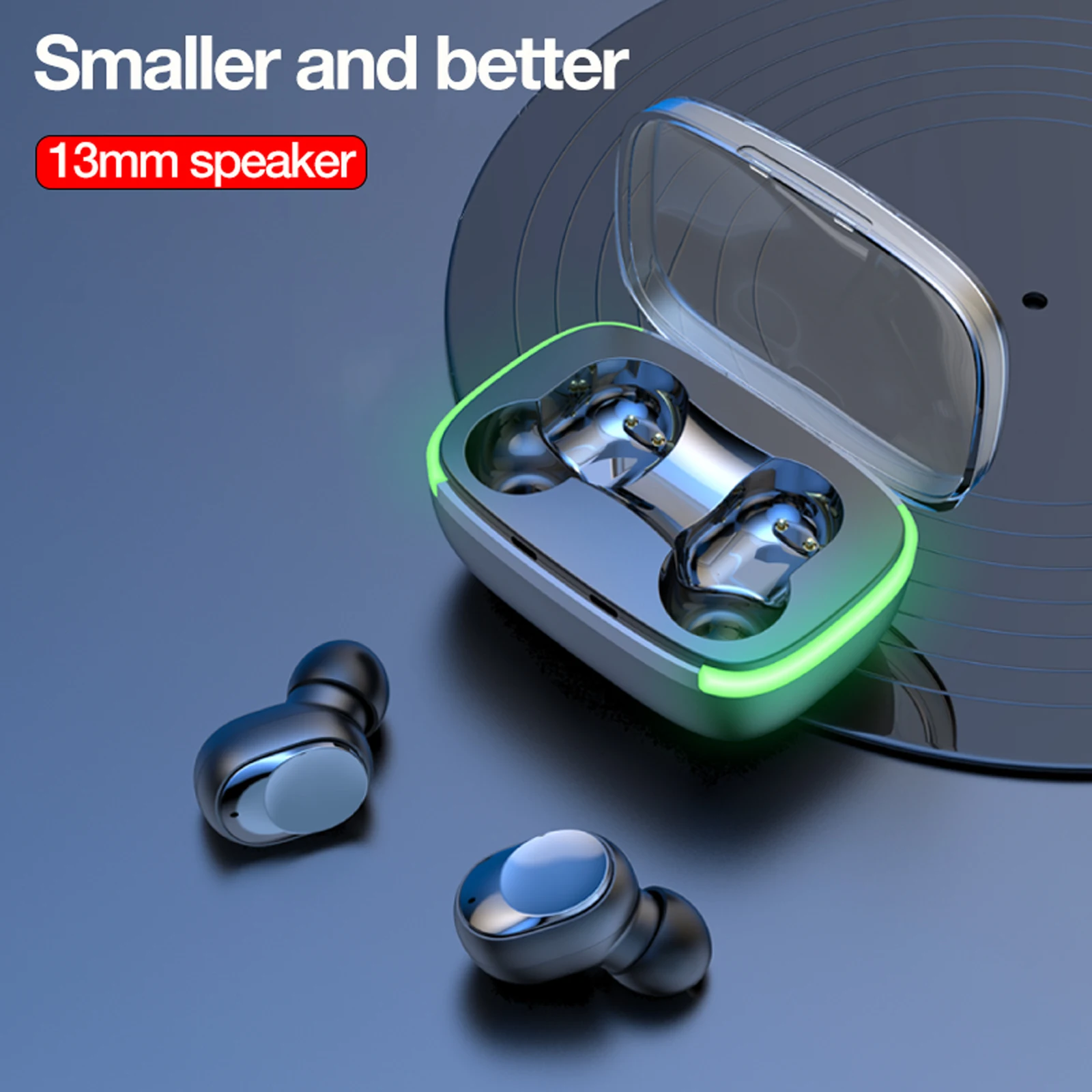True-Wireless-Earbuds-Headphones-with-Digital-Power-Display-IPX6 ...