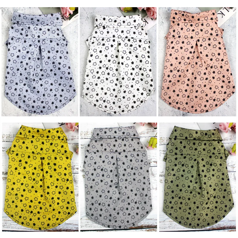 Summer Small Spring Dog Overalls T-Shirt For Dog Dog Jacket Chihuahua ...