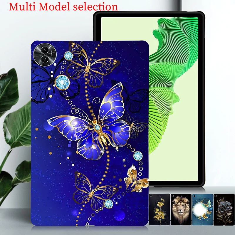 Flexible Silicone Tablet Case - Soft Black TPU Shell for RealmePad X ...