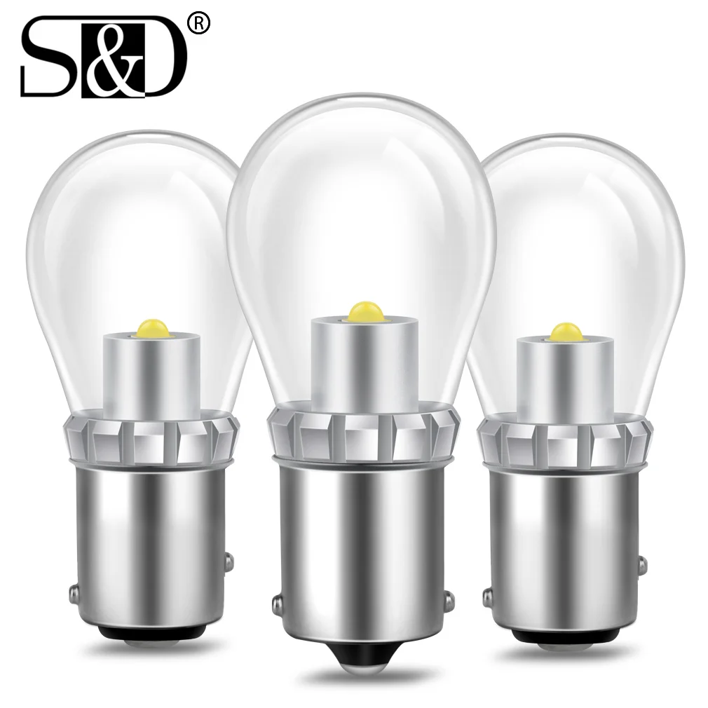 1pc 1156 BA15S P21W Led BAU15S PY21W BAZ15D 1157 BAY15D BA15D P21/5W ...
