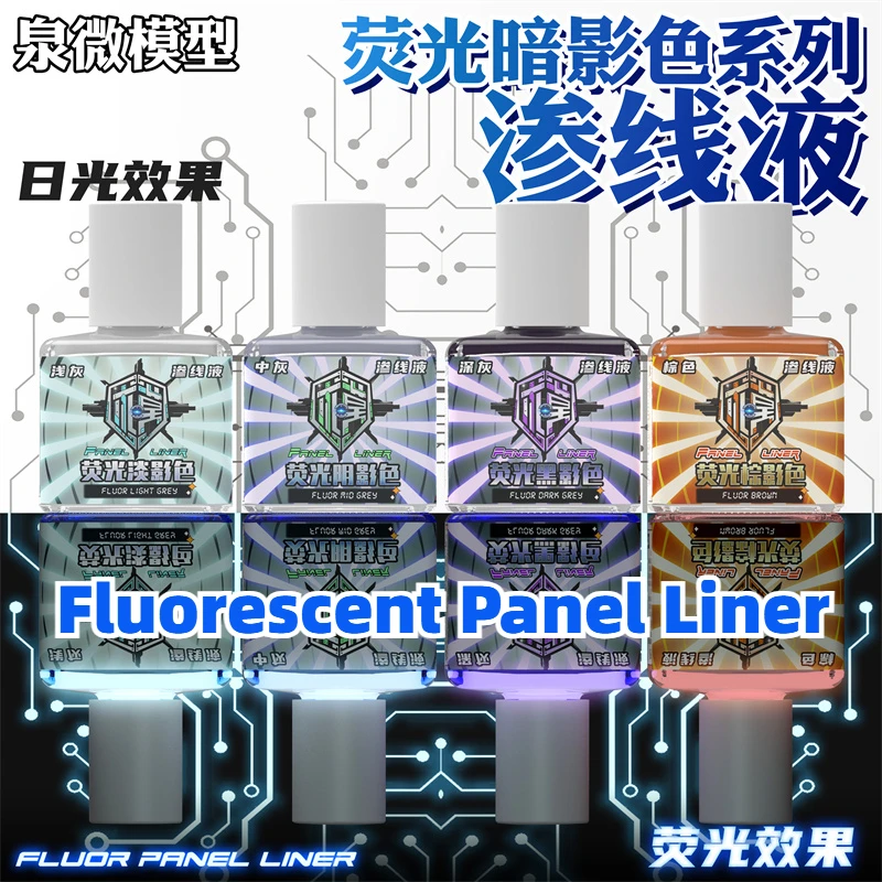 Q06118~Q06121 18ml Fluorescent Panel Liner Model Penetrating Liquid ...