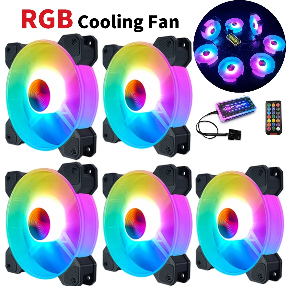 COOLMOON-120mm-RGB-Cooling-Fan-Desktop-Case-Gorgeous-Chassis-Radiator ...