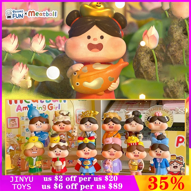 Original-Meatball-Amazing-Girl-Series-Mystery-Box-Toys-Cute-Action ...