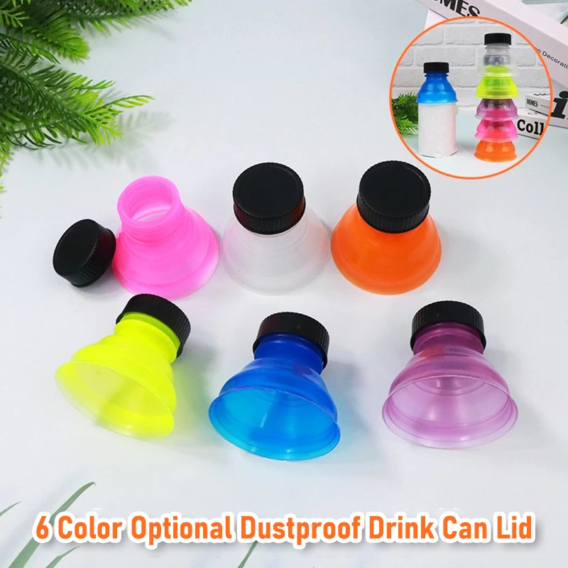 1/6Pcs Reusable Plastic Beer Water Dispenser Lid Protector Caps Cover ...