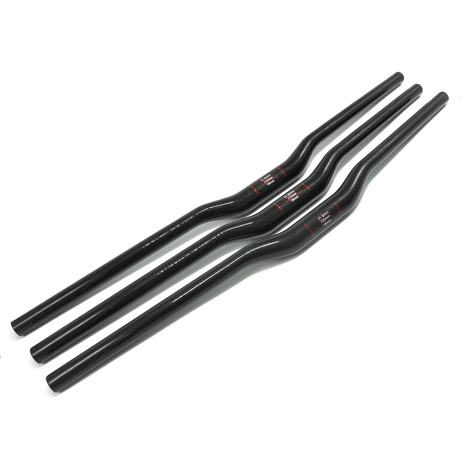 Carbon-Handlebar-Mtb-Bicycle-Handlebar-31-8-580-720-740-760mm-Matt ...