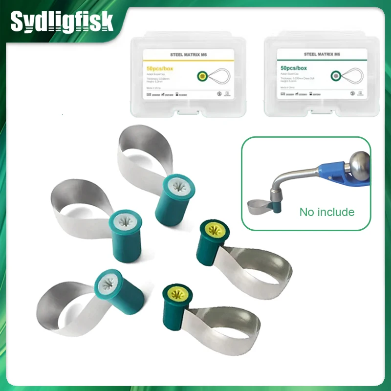 50Pcs-box-Dental-Matrix-Bands-Steel-Matrix-Double-Side-Contoured-Anatomically-Shaped-Matrix ...