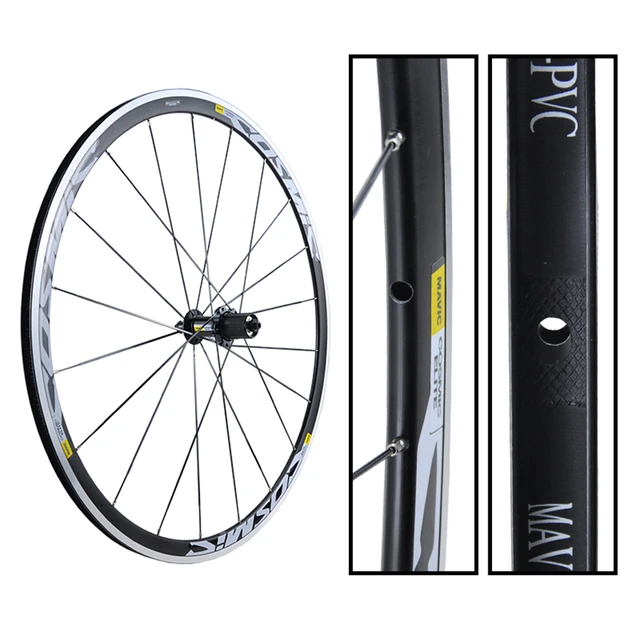 Aluminium Alloy 700C Road Bike Wheelset - 30MM V-Brake, 11 Speed, 28 ...