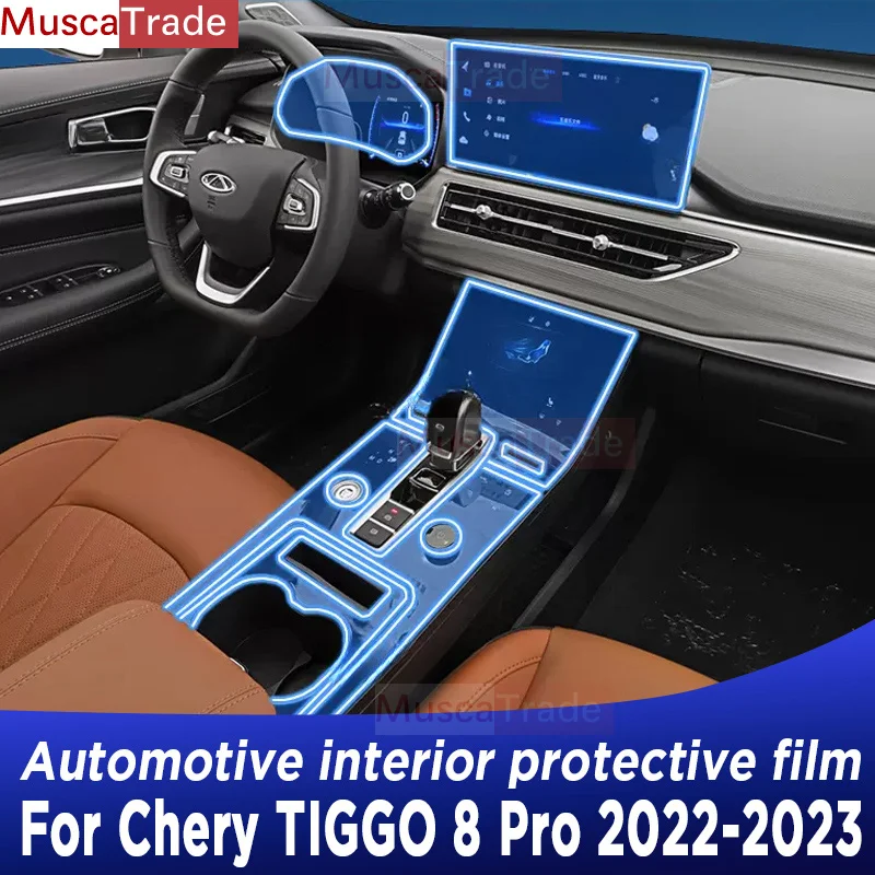 For-Chery-TIGGO-8-Pro-2022-2023-Gearbox-Panel-Navigation-Screen-Automotive-Interior-TPU ...