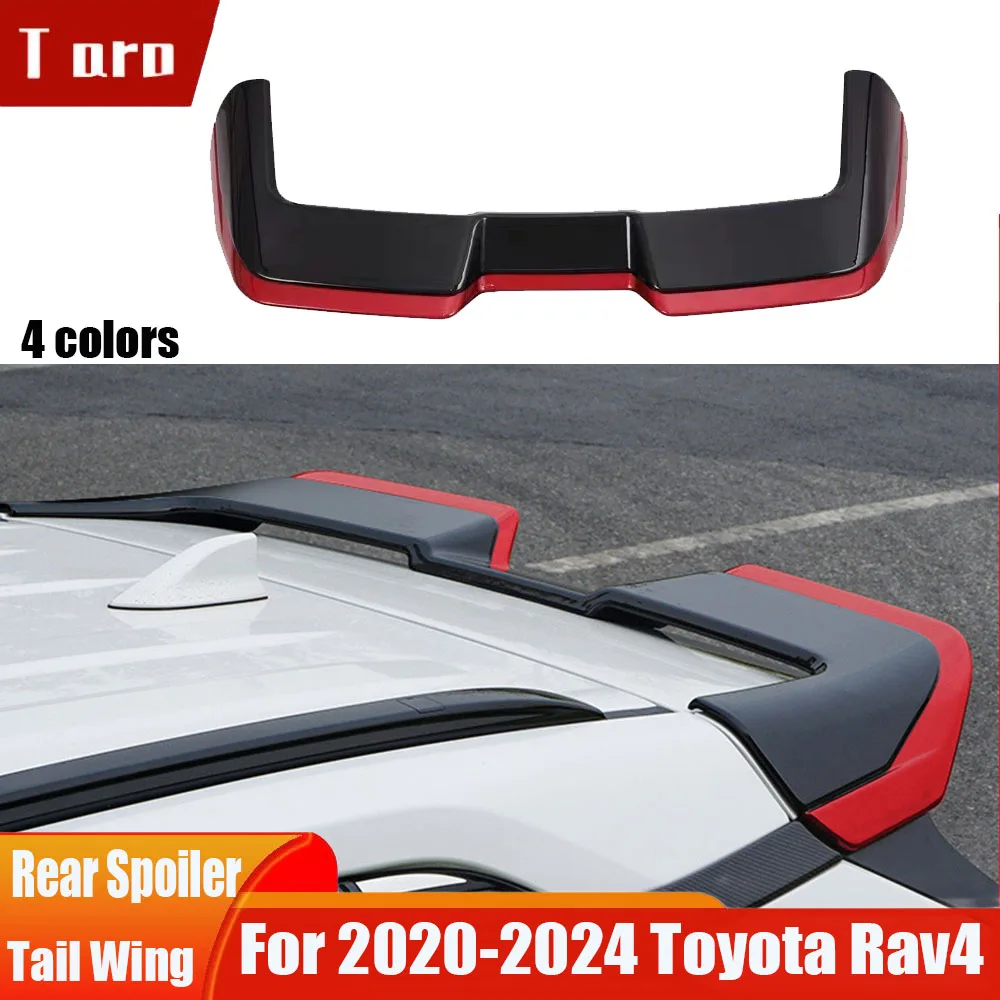 For-2020-2024-Toyota-Rav4-Rear-Spoiler-Wings-ABS-Rear-Trunk-Spoiler-Lip ...