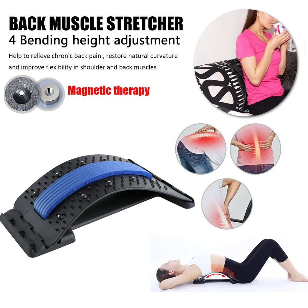Generic Back Magnetotherapy Massage Tools MultiLevel Adjustable Lumbar ...