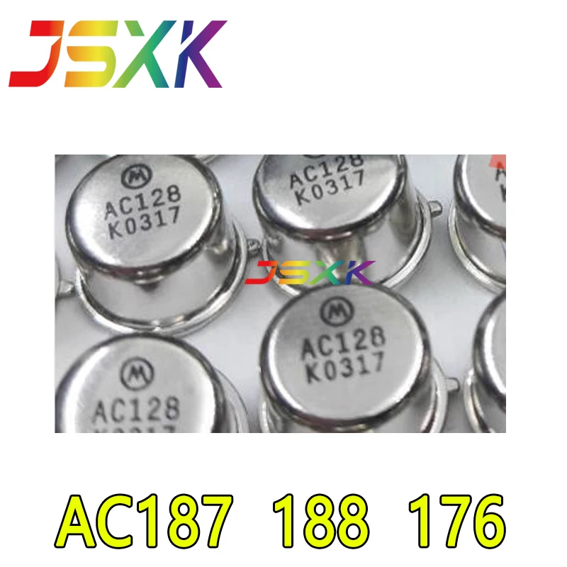 10-piezas-nuevo-transistor-Bipolar-original-AC187-AC188-AC176-AC128 ...