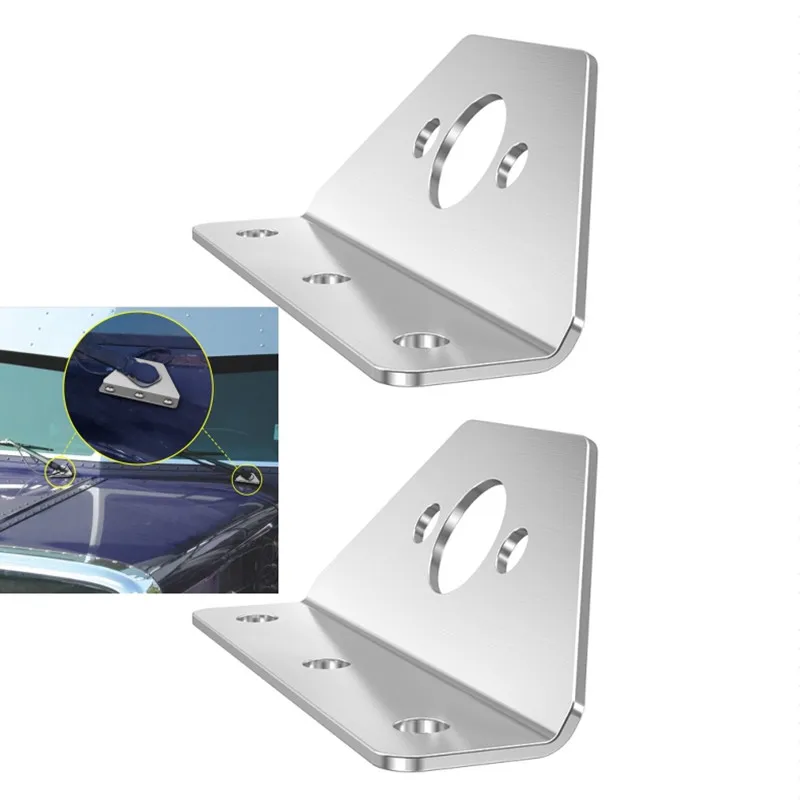 Stainless-Car-Steel-Windshield-Wiper-Repair-Brackets-Set-Accessories ...