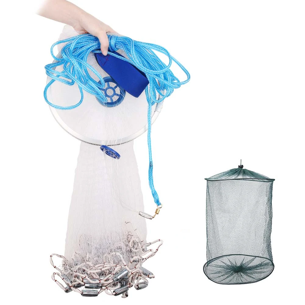 Throwing Fishing Net Drawing