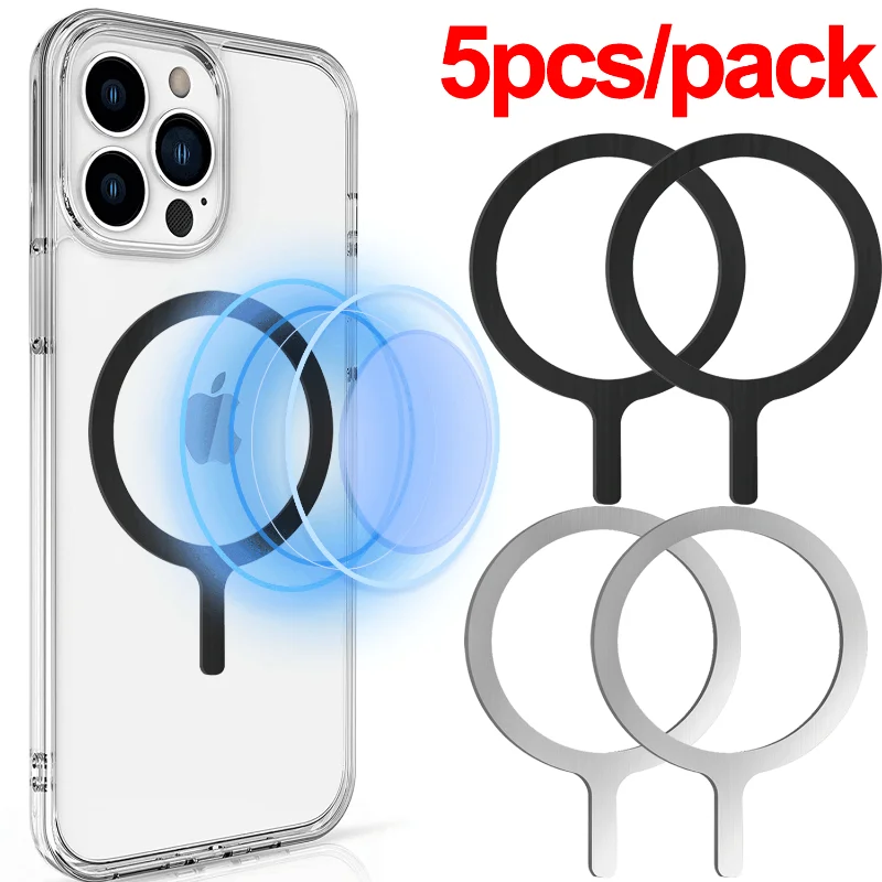 1-5pcs-Sticker-Ring-For-Magsafe-Wireless-Charging-For-iPhone-14-13 ...