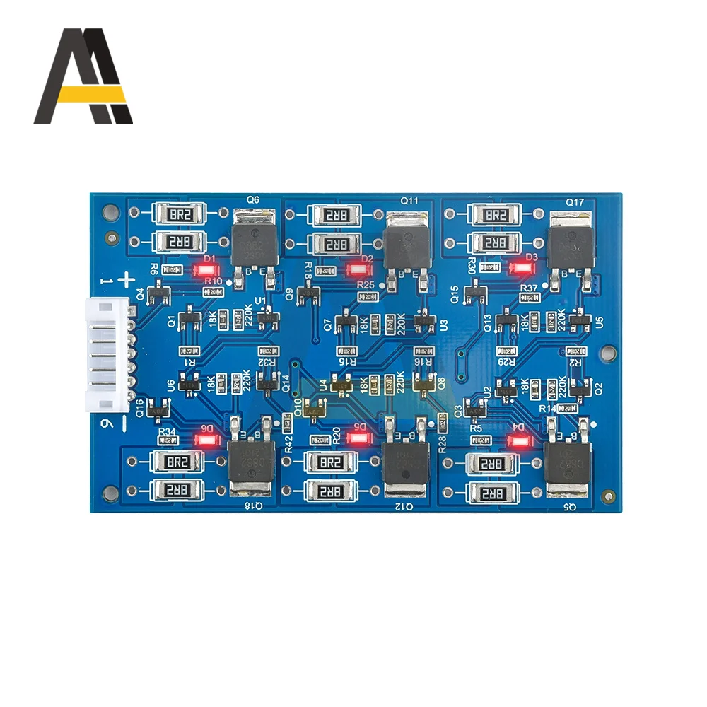 1-6S Farad Capacitor Protection Board 2.5V-3V Balance Circuit Balance ...